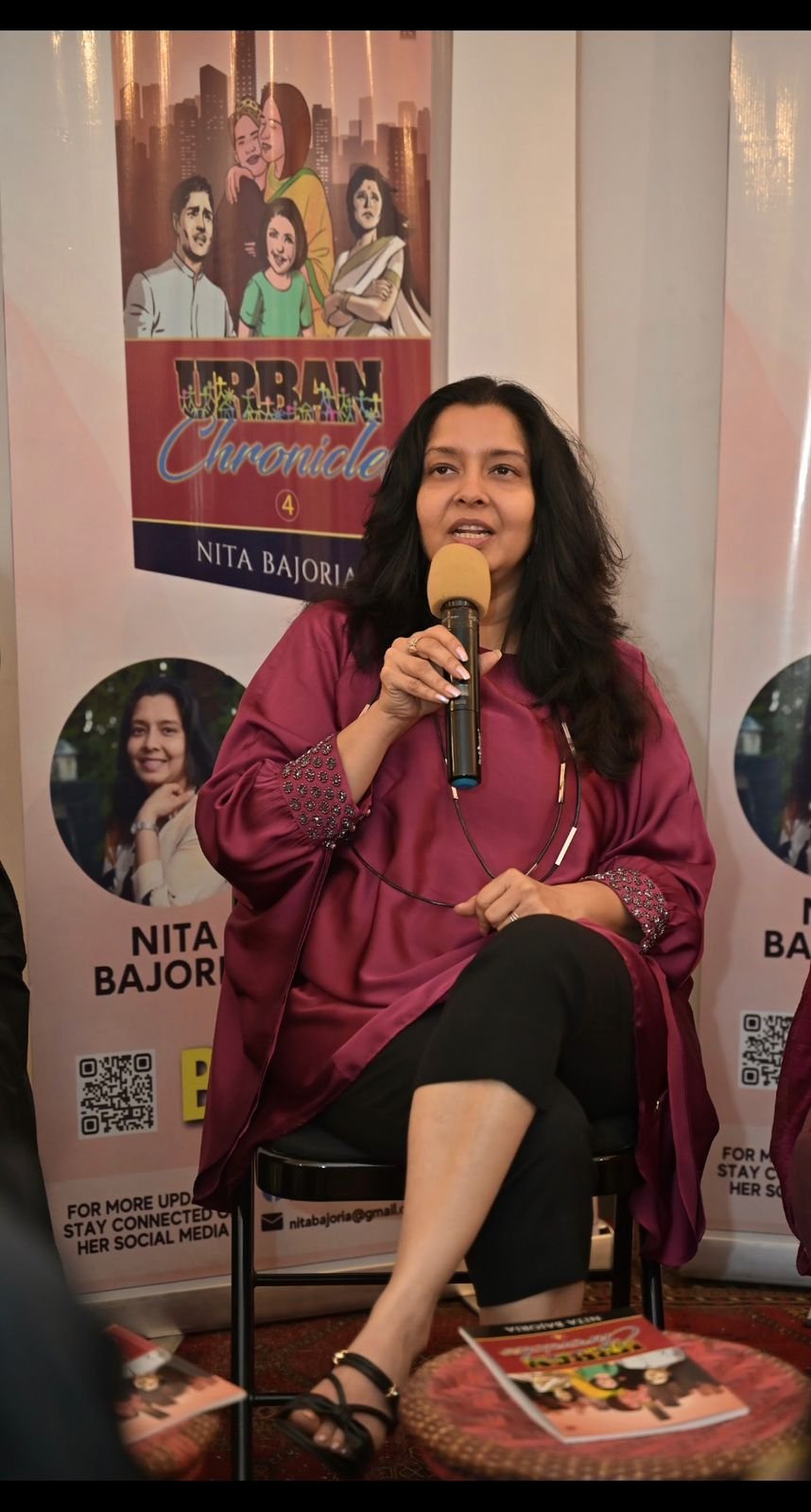 Book Launch of ‘Urban Chronicles 4’ written by Nita Bajoria - Times ...
